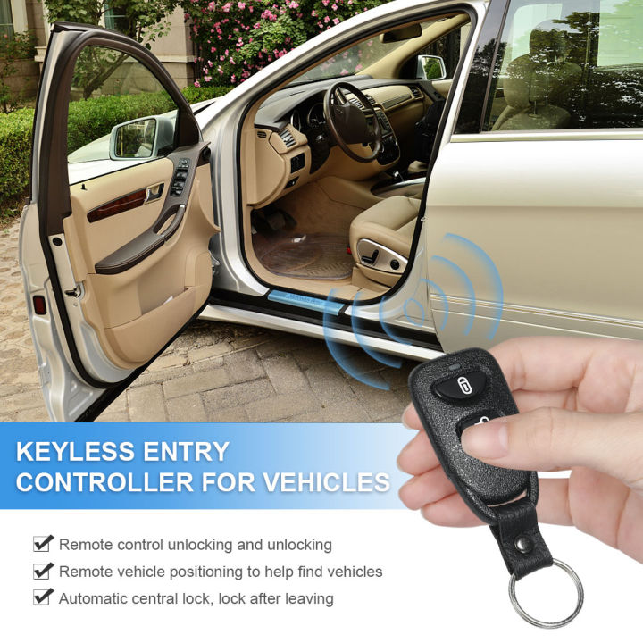 12V Auto Locking Security Keyless Entry Kit Vehicle Keyless Entry ...