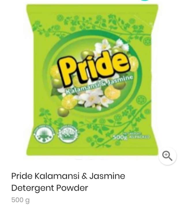 PRIDE KALAMANSI & JASMINE DETERGENT POWDER (500 grams) | Lazada PH