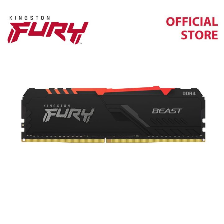 Kingston FURY Beast RGB DDR4 RAM 8GB 16GB Desktop Memory 2666MHz 3200MHz DIMM 1.2V PC Gaming ...