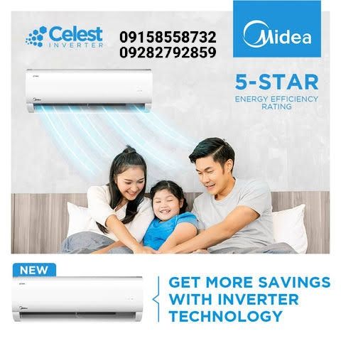 Mide'a 2.5HP Split Type Inverter Airconditioner | Lazada PH