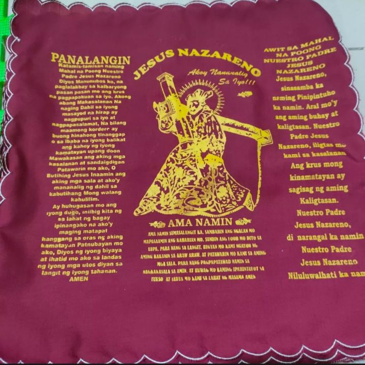 Nazareno Panyo/Handkerchief | Lazada PH