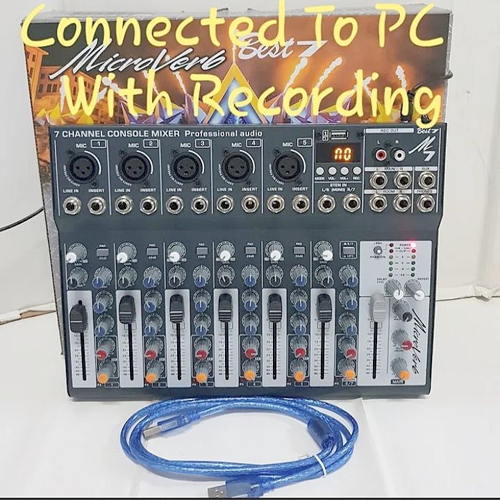 Mixer Audio Microverb M7 Effect Reverb 16Dsp Bluetooth | Lazada Indonesia