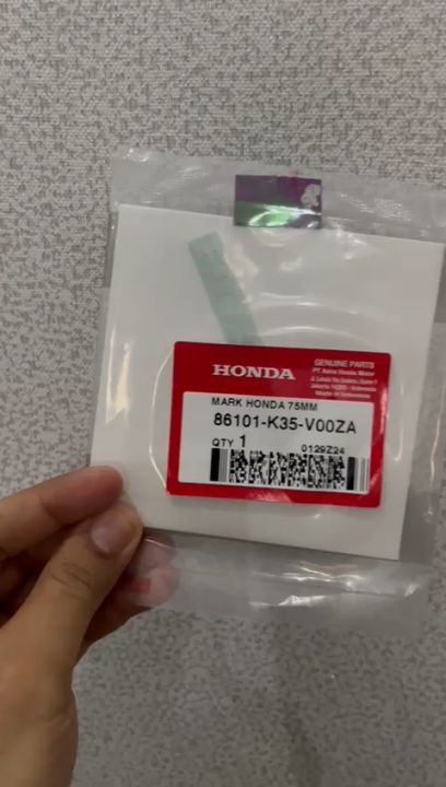 Stiker Original Ahm Honda Sticker Body Motor Honda Logo Asli | Lazada ...