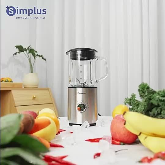 Simplus Smoothie Blender Juicer 5-Speed + Pulsing Option Blender for ...