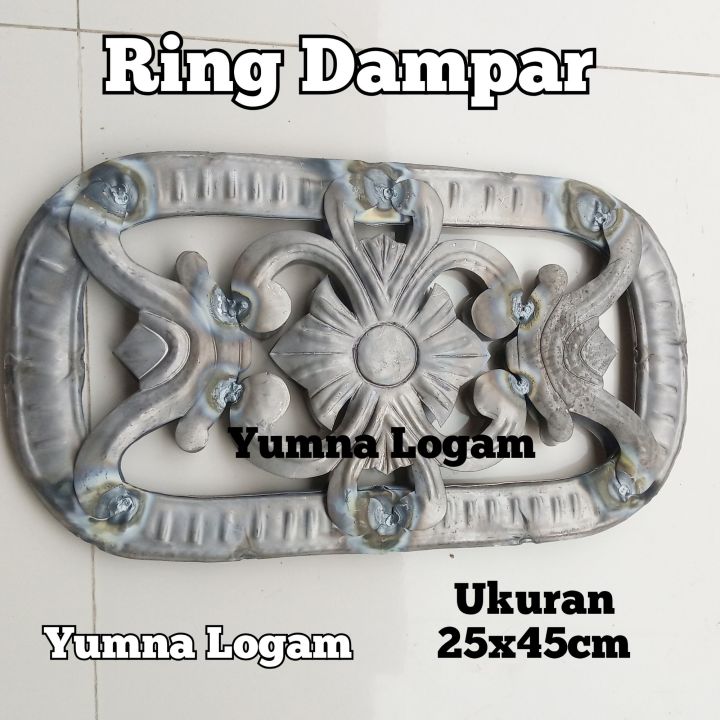 ornamen aksesoris pagar besi tempa klasik ring dampar | Lazada Indonesia