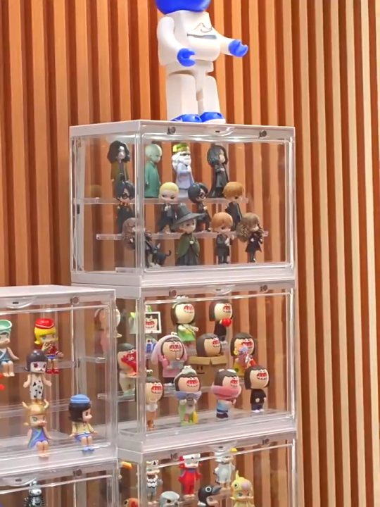 1-2 Day Delivery Storage Box LED Acrylic 2/3/4 Layers Popmart Display ...