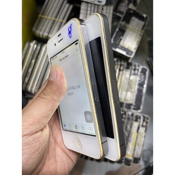 Màn Hình Liền Khung IP Táo 4G/4S Bóc Máy Zin Hàng Cao Cấp | Lazada.vn