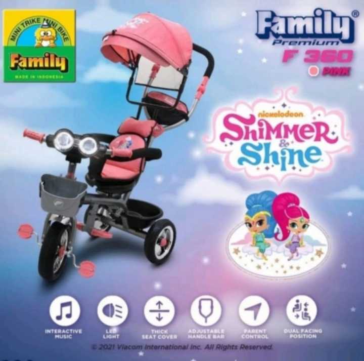SEPEDA ANAK RODA TIGA FAMILY 360H TRICYCLE FAMILY F 961 | Lazada Indonesia