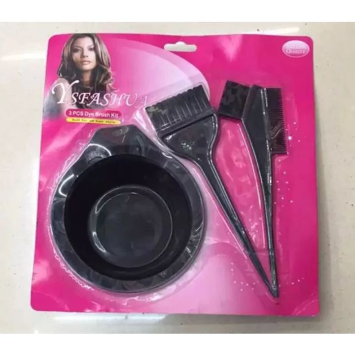 Mangkok Sisir Semir Cat Rambut Set isi 3 | Lazada Indonesia