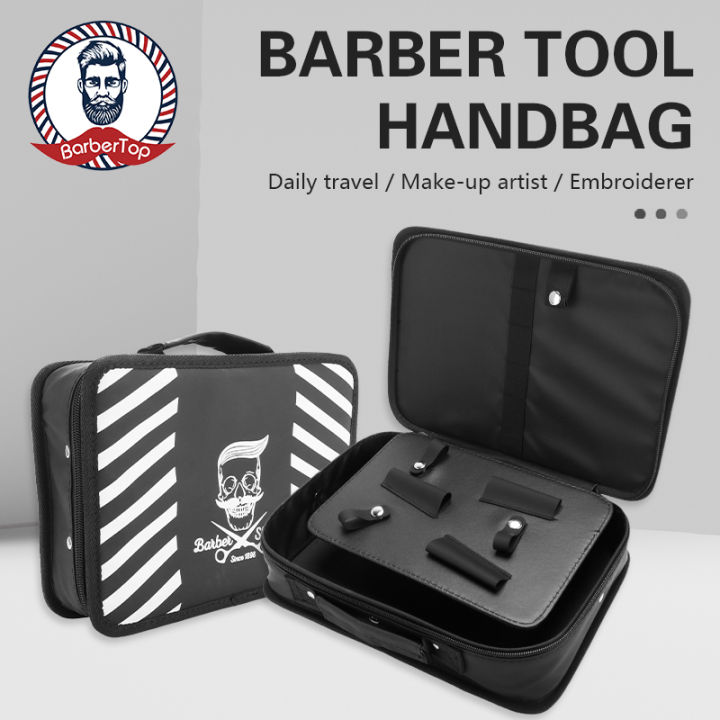 Salon Haridressing Bag Barber Haircut Scissor Bag Multi-Function ...