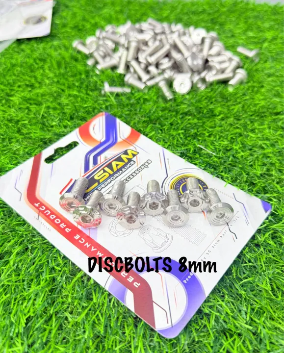 DISC BOLTS CNC GEAR & CONCAVE 4pcs | Lazada PH