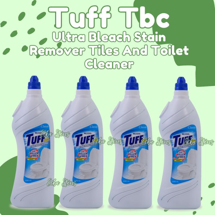 Tuff Stain Remover Toilet Cleaner And Whitening Tiles Bathroom cleaner ...