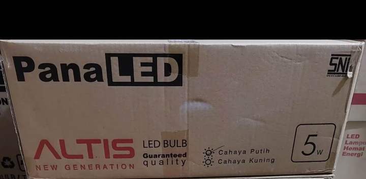 1 DUS / 1 KARTON Lampu Panaled Altis 5W 7W 9W 12W 15W 18W 23W / 5Watt ...