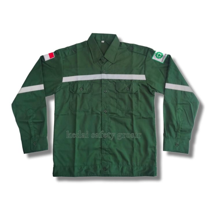 Seragam Safety Proyek Pria Wearpack Safety Pdh Pdl Katelpak Wearpack ...