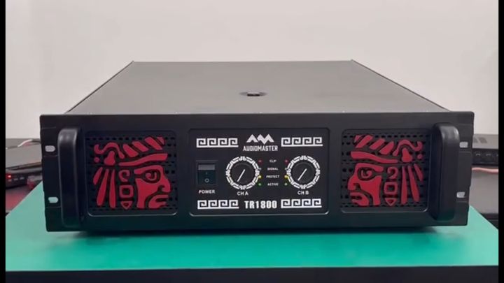 Audiomaster Tribal Series Battle Power Amplifier TRIBOO TR1800 Battle ...