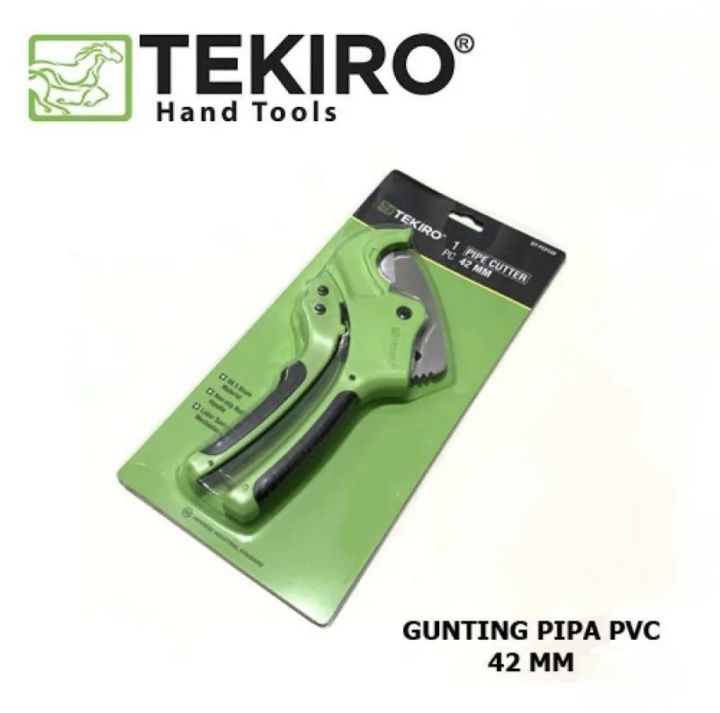 TEKIRO tang potong PIPA PVC 42MM pipe cutter pemotong pipa 42 mm gunting paralon ORIGINAL ...