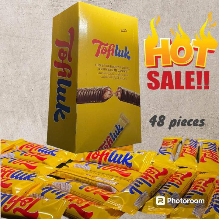 Tofiluk Carmel Crunch Chocolate Bar arab Saudi Viral Halal | Lazada