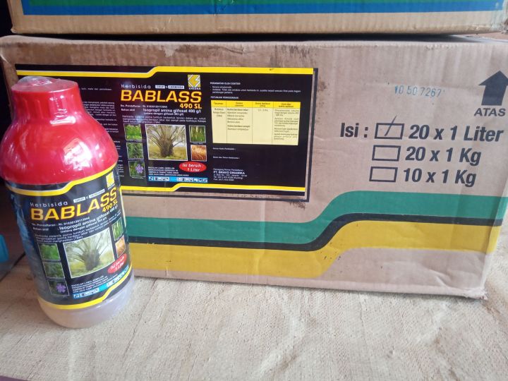 1Dus Bablass 490SL Herbisida Sistemik Pembasmi Rumput Kemasan 1L ...