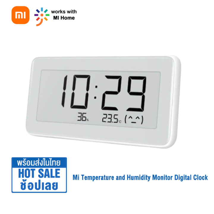 Xiaomi Mi Temperature and Humidity Monitor Digital Clock เครื่องตรวจวัด ...