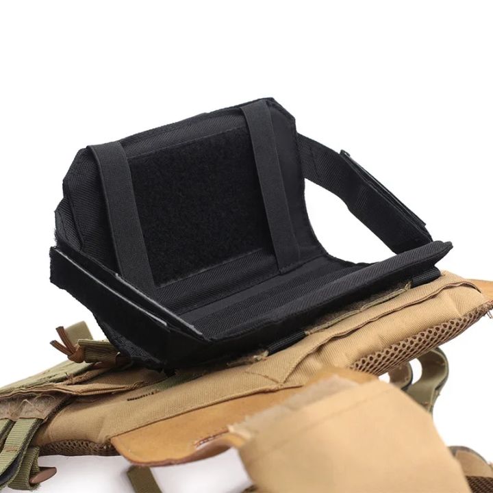 MOLLE Vest Admin Map Pouch Phone Holder Outdoor Plate Carrier Front Panel Belt Pack Utility ...