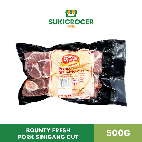 Bounty Fresh Pork Sinigang Cut 500G | Lazada PH