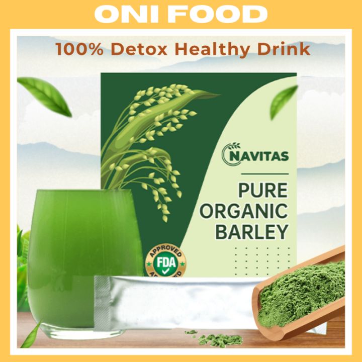 NAVITAS Barley Powder Pure Barley Powder Drink New Zealand 15 Sachets x ...