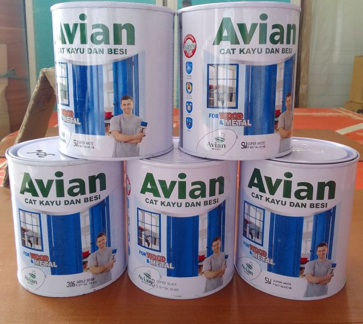 Avian cat besi dan kayu 1kg | Lazada Indonesia