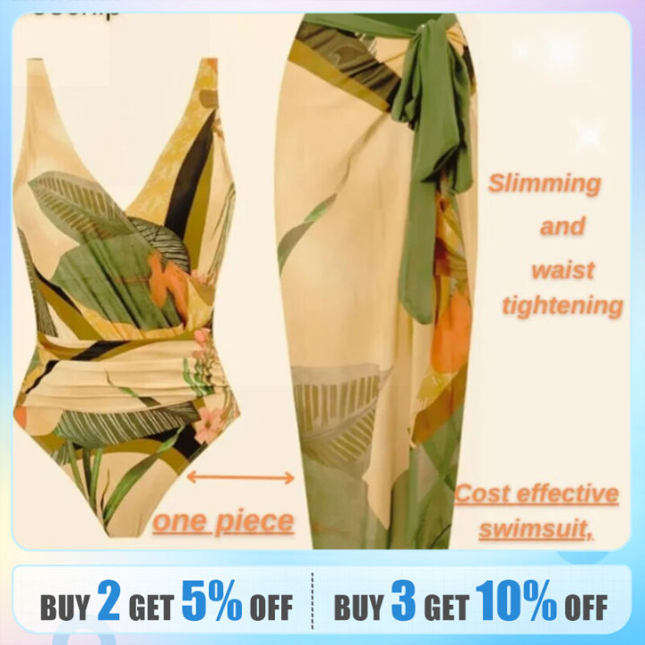 South-east Asian One-piece Conservative Belly Slim Beach Skirt Hot ...