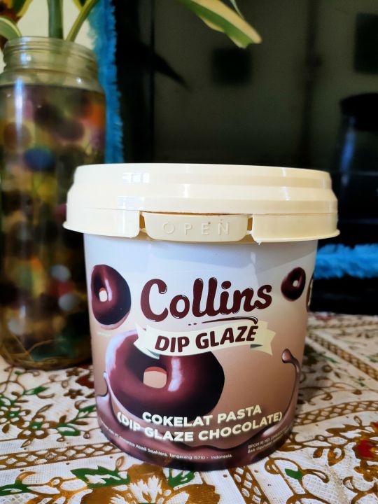 Selai Coklat Cair Collins kemasan ember 1kg | Lazada Indonesia