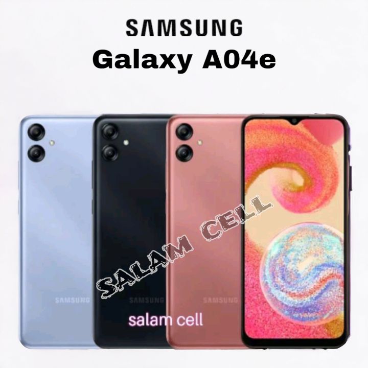 Samsung A04e Ram 3+4/32GB Camera 15mp Baterai 5.000mAh Garansi Resmi ...