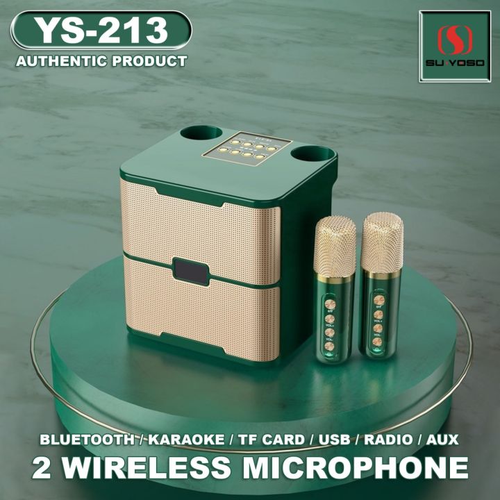 TECHZONE YS-203 Portable Karaoke Machine Wireless Bluetooth Speaker KTV ...