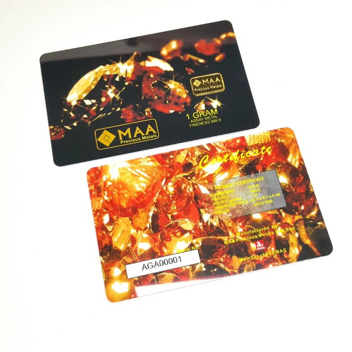 New Oro Design (MAA) Emas Nuri Na Gold bar 999.9 & 916 | Lazada