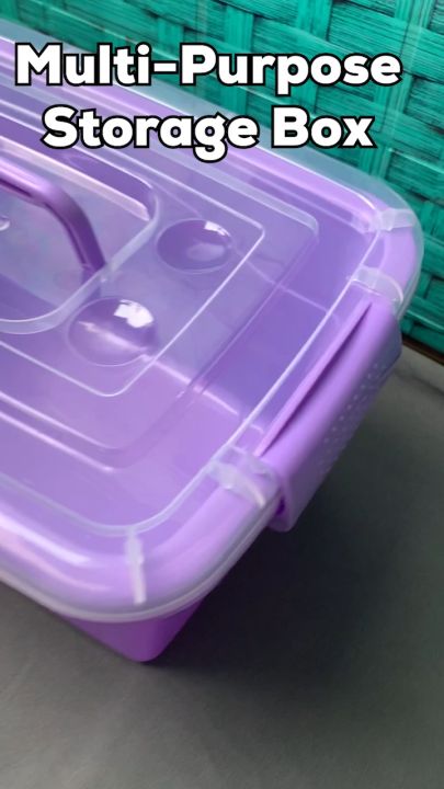 storage box Storage Organizer Box Multi-Purpose Kitchen Liters colored ...