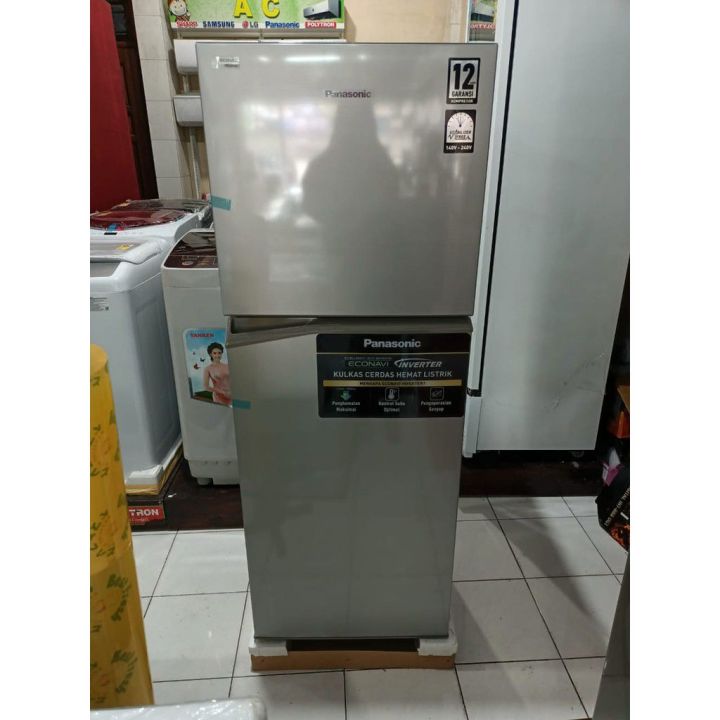 Kulkas Panasonic 2 Pintu NR-BB210V-S Inverter [KHUSUS PENGIRIMAN KUDUS PATI MAYONG KARANG ANYAR ...
