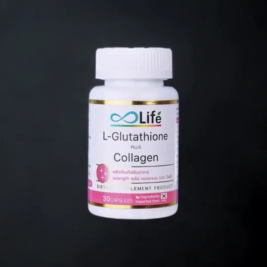 Life แอล กลูต้า พลัส คอลลาเจน L Gluta Plus Collagen Dipeptide 30 แคปซูล ...