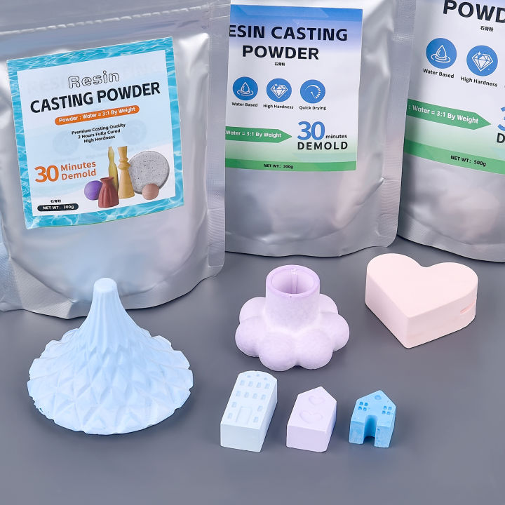 1KG DIY High Density Gypsum Powder Plaster Casting Production Material ...