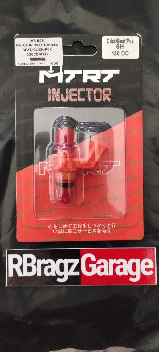 MTRT Injector 6 Holes 130cc - Honda Click 125, 150 / Beat / PCX / RS ...