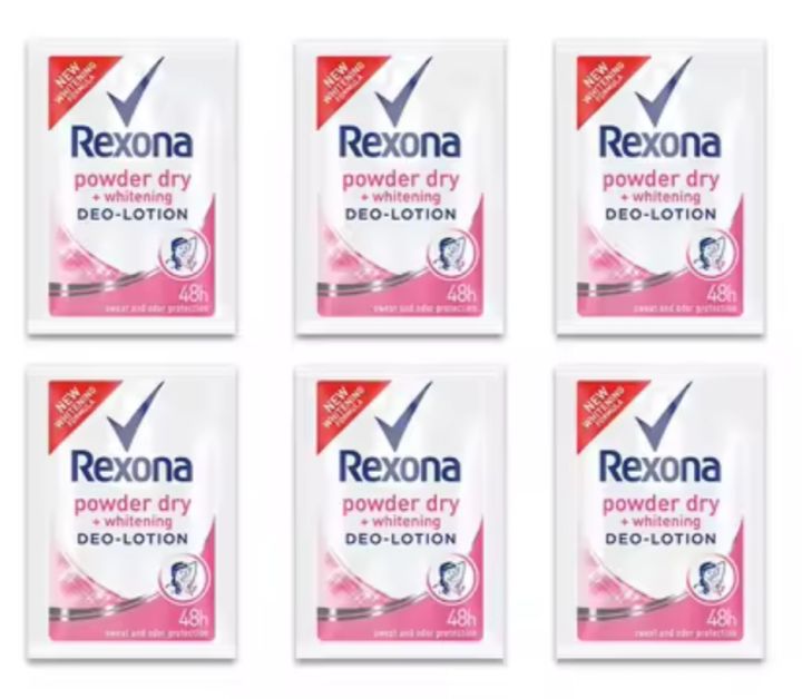 rexona sachet 6pcs | Lazada PH