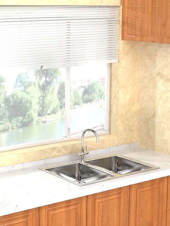 DYK Rak Pinggan Sink Rak Pinggan Stainless Steel Rak Dapur Sinki Dish ...