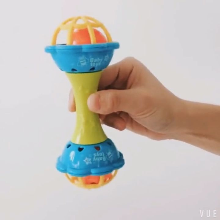 Rattle toys, baby rattles, baby soft rubber bells, hand bells 0-3 ...