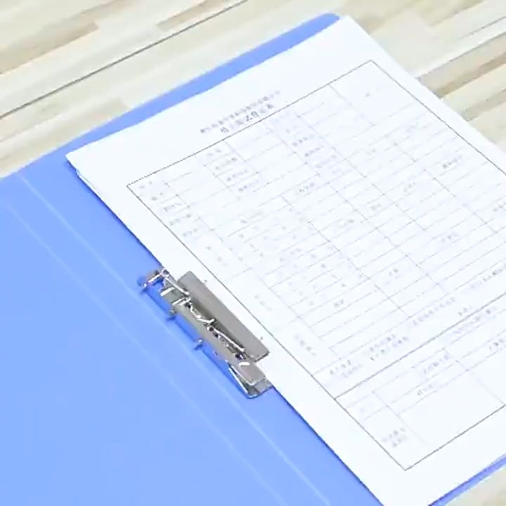 Clipboard Long Clip Board with Cover Portfolio with Spring Clamp ...