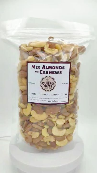 Mix Almonds and Cashews (50% each) | Lazada PH