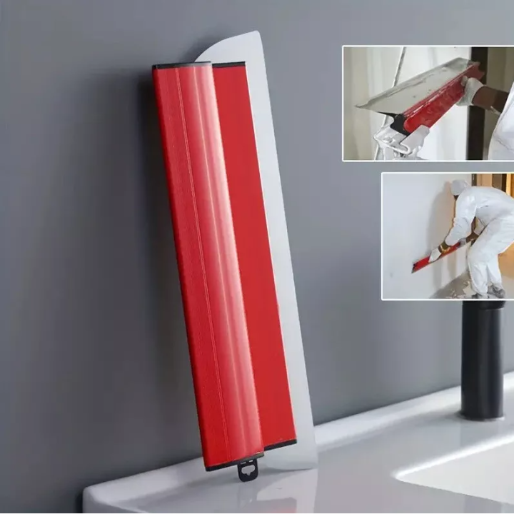 KAPE SCRAPER ALAT MERATAKAN GYPSUM DINDING PVC STAINLESS STEEL 16 INCH ...