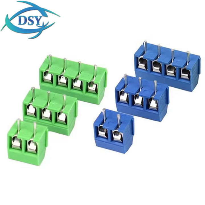 10PCS KF301 2P 3P 4P 2Pin 3Pin 4-Pin PCB Terminal Block Connector Pitch ...
