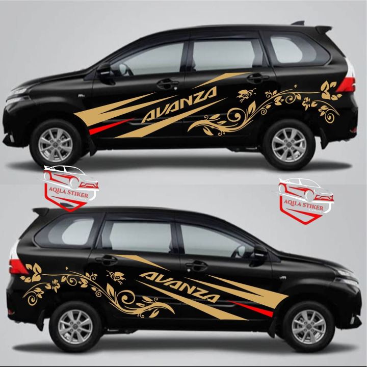Cod Cutting Sticker Mobil New sigra Avanza Xenia sigra Untuk Body ...