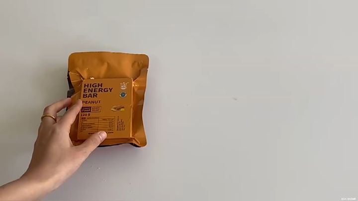 Emergency Food Ration Bars, Energy and Protein Bar, Peanut Flavor 6pcs ...