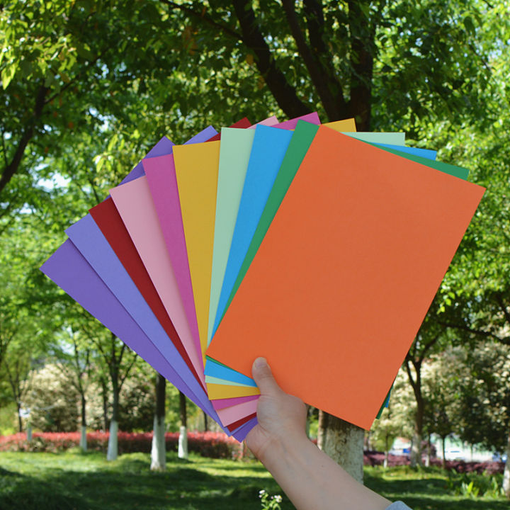 230g A4 Color Cardstock DIY Drawing Black White Greeting Card Hard ...