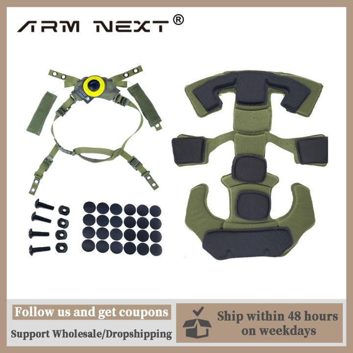 Wendy Helmet Suspension System Military Helmet Adjustable Lanyard FAST ...