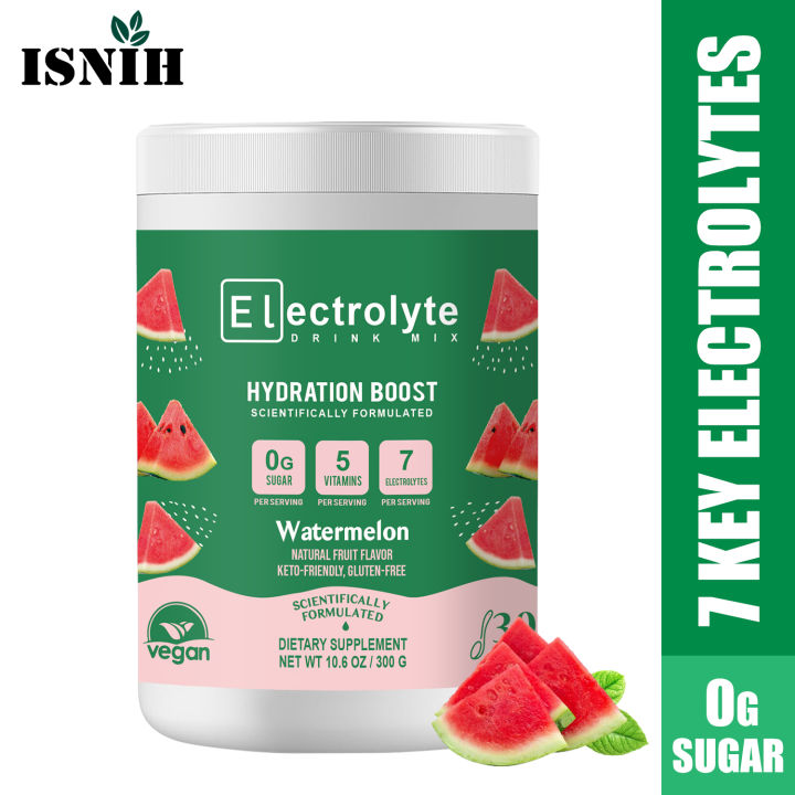 ISNIH Electrolytes Powder for Hydration Electrolytes Supplement Enhance ...