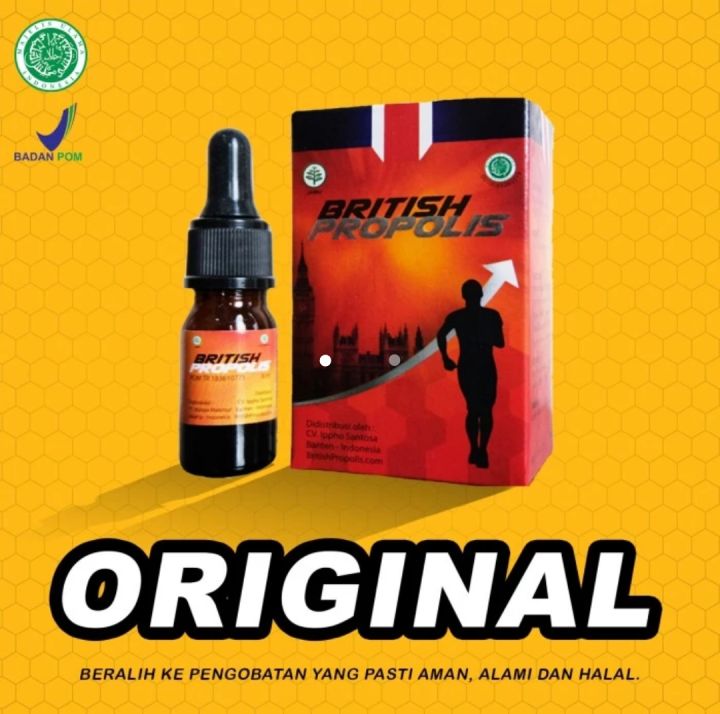 British Propolis Multivitamin 100% Original Dan Halal - BP Dewasa ...